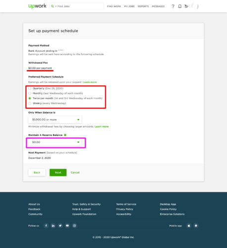 Upworkの給与をお得に受け取る方法